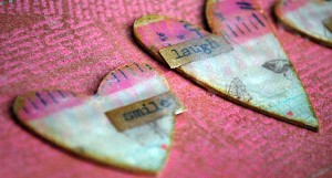 taped heart card – Craft With May