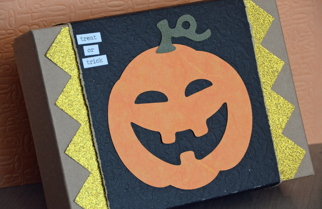 ScanNCut project: Halloween treat box – Craft With May