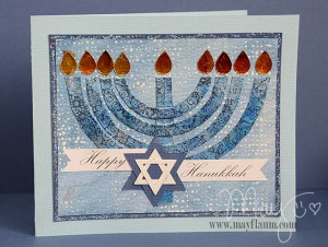 Hanukkah card tutorial – Craft With May