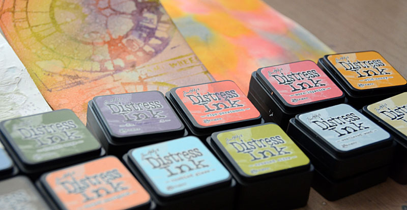 New Ranger Distress Minis, give away, and a video! – Craft With May