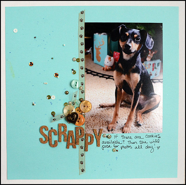 Scrappy Layout featuring 28 Lilac Lane and a give-away! – Craft With May