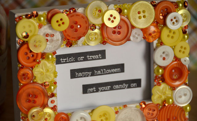 Candy Corn Frame featuring new 28 Lilac Lane mix – Craft With May