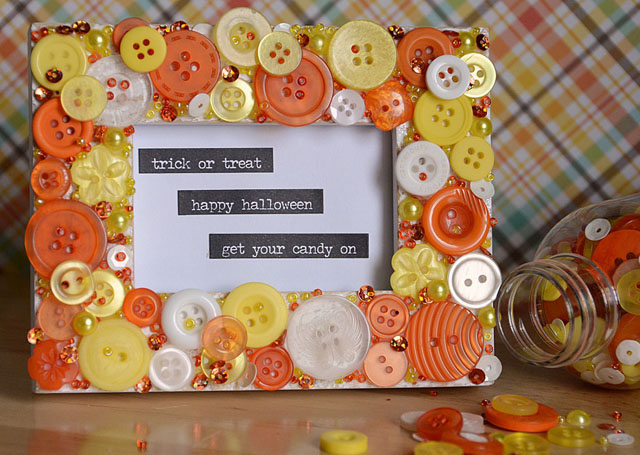 Candy Corn Frame featuring new 28 Lilac Lane mix – Craft With May