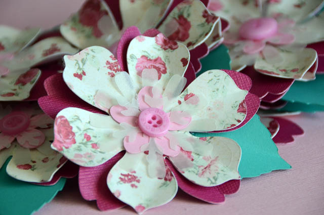 DIY layered flowers #1 – Craft With May