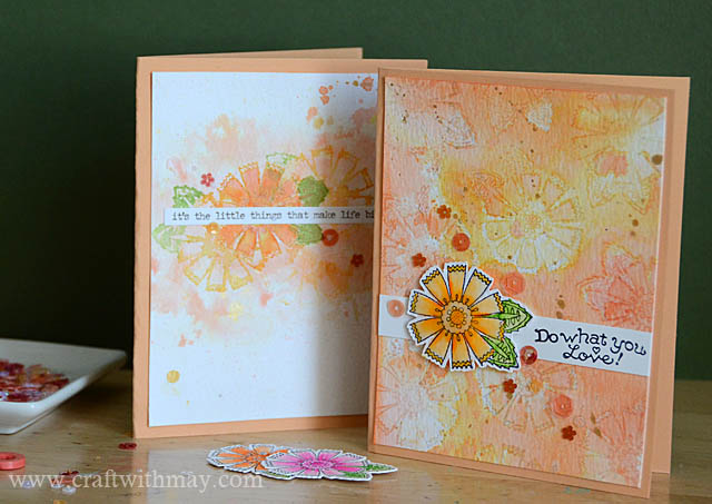 stamping: one stamp many ways – Craft With May