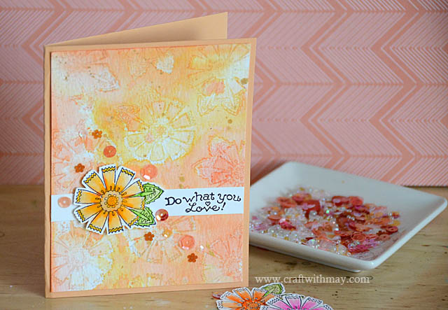 stamping: one stamp many ways – Craft With May