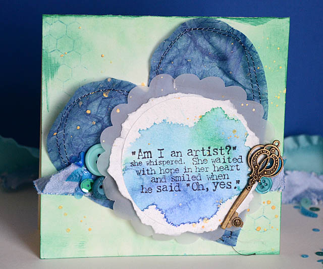 ScanNCut “scan mat” layered card – Craft With May