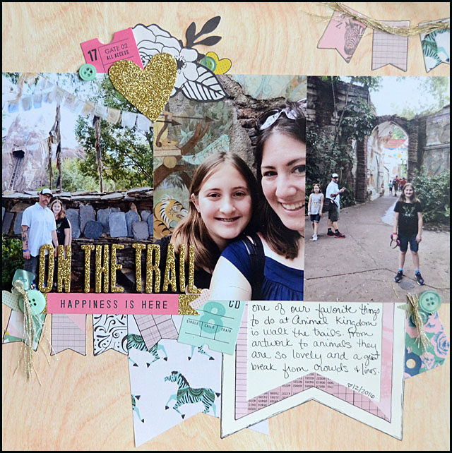Scrapbooking: Banners & Die Cuts – Craft With May