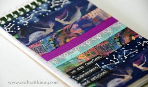 Supply focus: Washi tape notebook – Craft With May